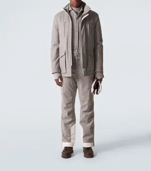 Brunello Cucinelli Cashmere And Cotton-blend Shirt