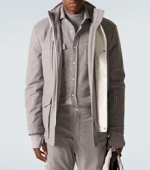 Brunello Cucinelli Cashmere And Cotton-blend Shirt