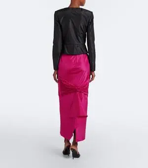 Valentino Garavani Silk Satin Maxi Skirt