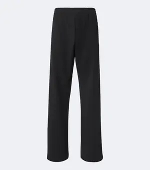 Gucci Cotton-blend Jersey Wide-leg Pants