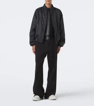 Gucci Cotton-blend Jersey Wide-leg Pants