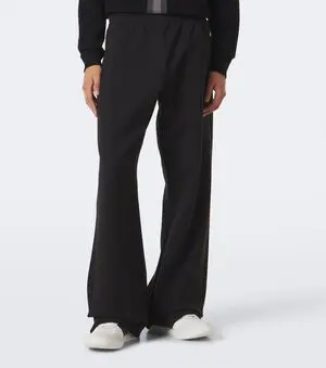 Gucci Cotton-blend Jersey Wide-leg Pants