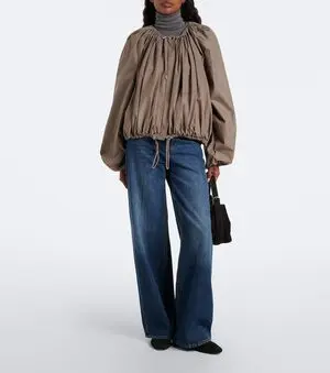 TOTEME Gathered Jacket - Grey
