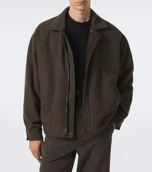 THE ROW Vana Reversible Leather Blouson Jacket