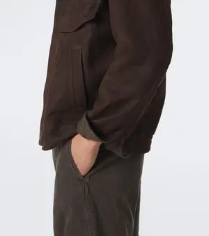 THE ROW Vana Reversible Leather Blouson Jacket