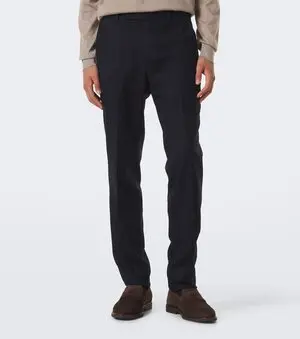 Zegna Wool Slim Pants