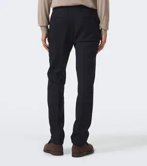 Zegna Wool Slim Pants