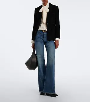 Veronica Beard Healy Suede Blazer