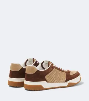 Valentino Garavani Vlogo Sparry Suede Sneakers