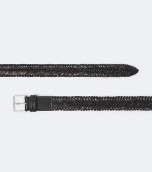 THE ROW Fisherman Woven Leather Belt