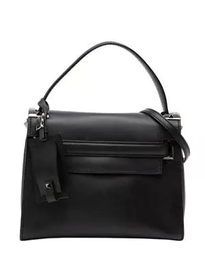 Valentino Garavani 2018-2026 Small Leather My Rockstud Frame Satchel - Black