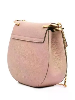 Chloé 2002-2026 Small Grained Calfskin Drew Crossbody Bag