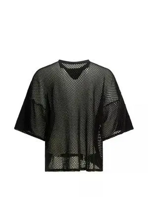 Kapital Mesh-back Logo-print T-shirt