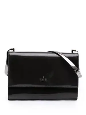 Gucci 2000-2015 Patent Leather Shoulder Bag - Purple