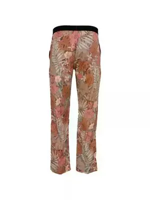 TOM FORD Floral-print Pajama Trousers - Neutrals