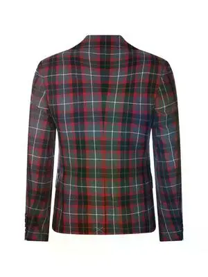 VIVIENNE WESTWOOD Tartan-check Wool Jacket