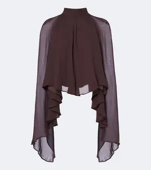 DE LA VALI Mia Chiffon Top