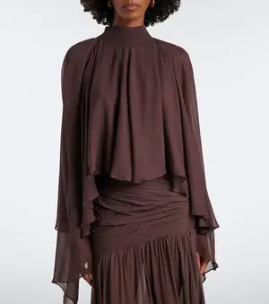 DE LA VALI Mia Chiffon Top