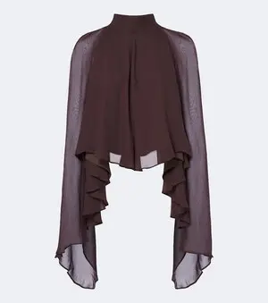 DE LA VALI Top - Brown