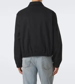 AMI Paris De Coeur Cotton Blouson Jacket