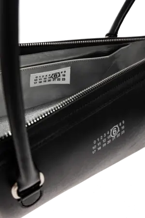 MAISON MARGIELA Leather Bag With Logo
