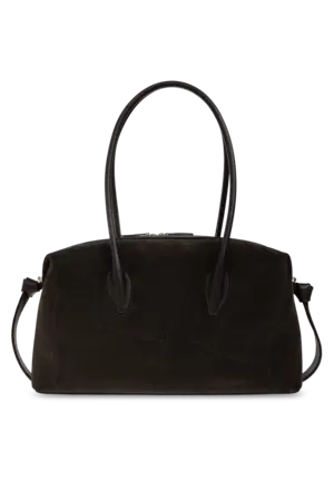 Yuzefi Suede 'brioche' Bag - Brown