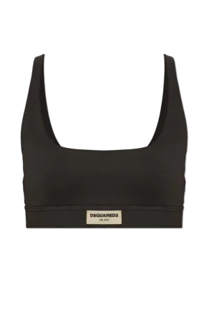 Dsquared2 Logo Bra - Grey