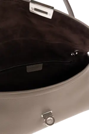 FERRAGAMO Leather Bag "sofia 2026 Medium