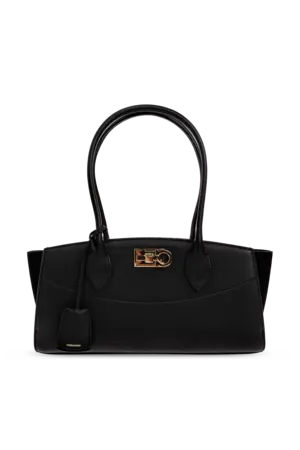 FERRAGAMO Leather Bag "studio Soft Medium