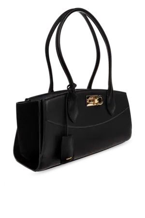 FERRAGAMO Leather Bag "studio Soft Medium