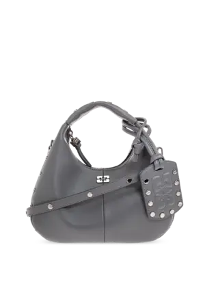GANNI Eco Leather Bag Finished With Studs