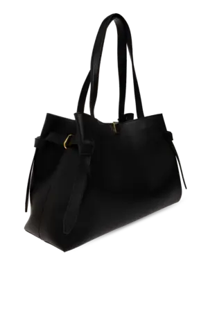 Yuzefi Leather ‘gyoza’ Bag - Black
