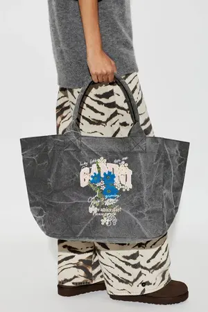 GANNI Bag With Colorful Embroidery