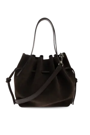 Yuzefi Suede Bag ‘scallop Mini - Brown