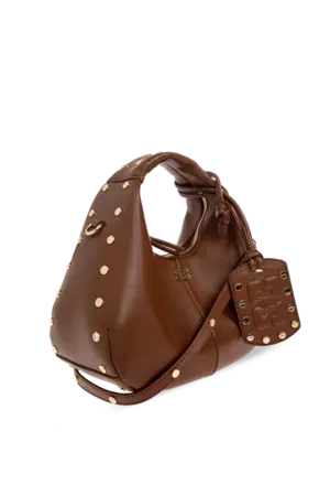 GANNI Eco Leather Bag Finished With Studs