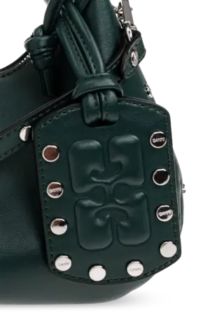 GANNI Eco Leather Bag Finished With Studs