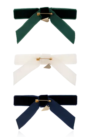 FORTE_FORTE Set Of Three Velvet Pins