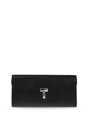 TOTEME Leather Wallet - Black