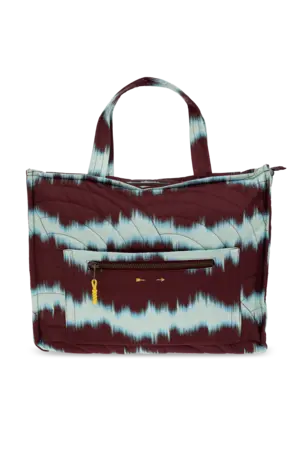 The Upside Rio" Quilted Tie-dye Tote Bag