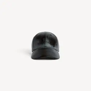 Balenciaga Leather Cap