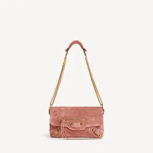 Balenciaga Le City Clutch With Chain