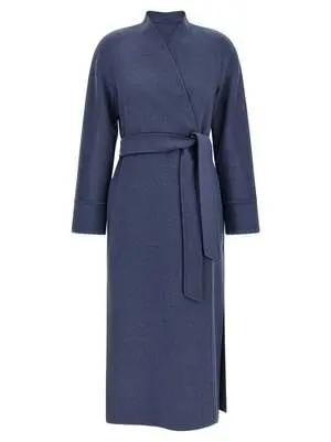 Max Mara Nodo' Reversible Coat - Multicolor
