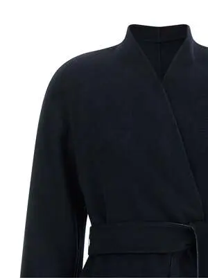 Max Mara Nodo' Reversible Coat - Multicolor