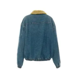 Miu Miu Denim Logo Blosuon