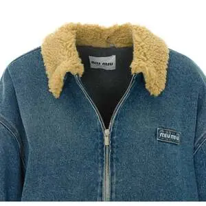 Miu Miu Denim Logo Blosuon