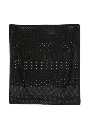 Destin Scarf 90x90 Cm "judy Carre Random Dots - Black
