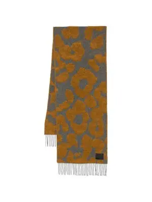 Paul Smith Scarf Leopard Pattern "mya - Red