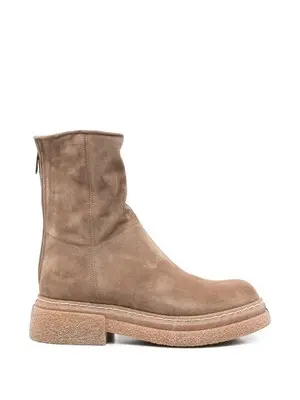 ALBERTO FASCIANI Boots Short "gill - Brown