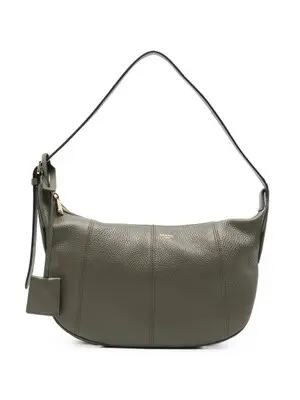 LANCEL Shoulder Bag Zip Hobo "victorie Medium