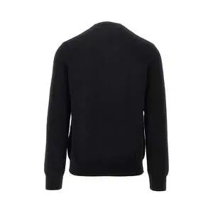 Play Comme Des Garcon Wool Cardigan With Heart Patch An